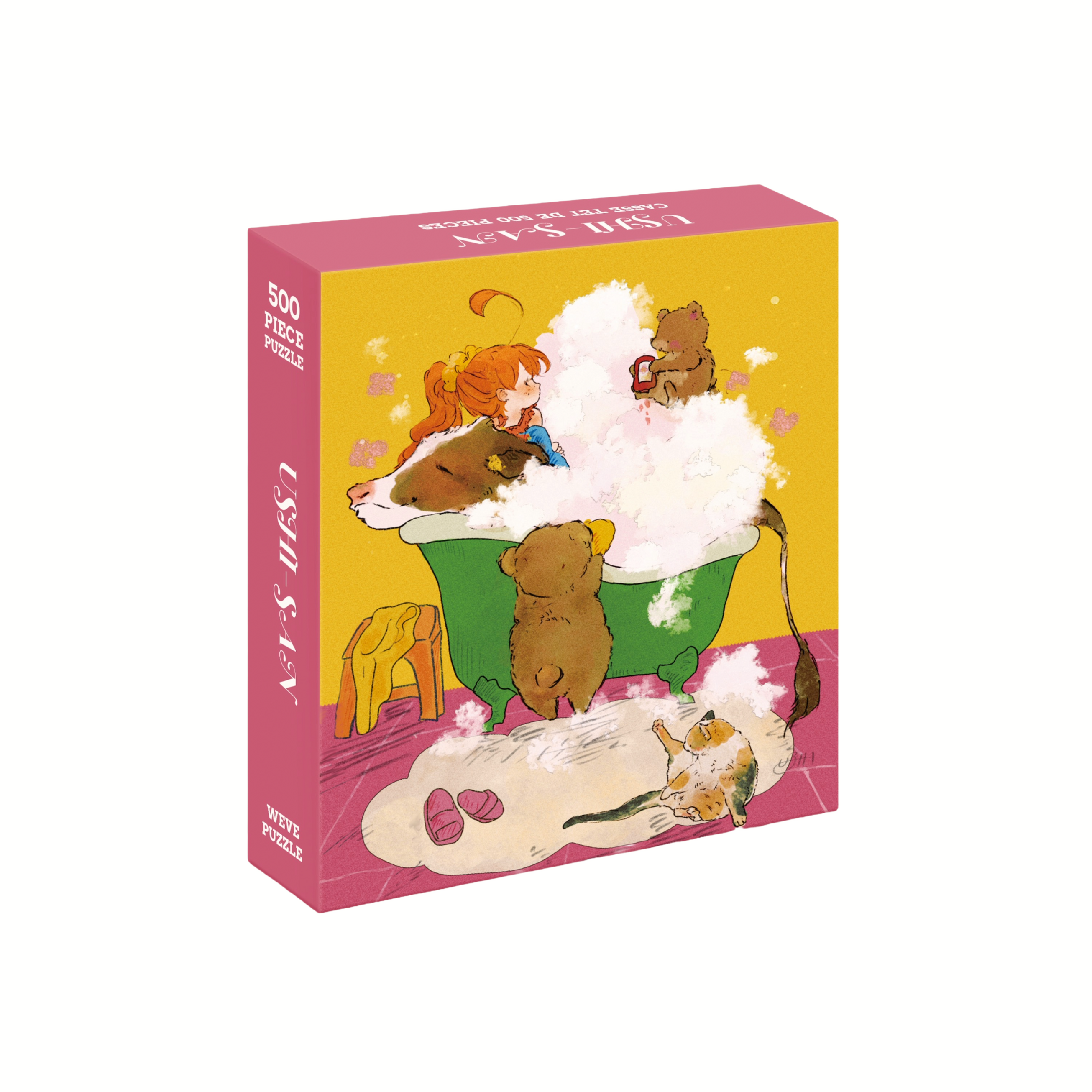 WEVE Puzzle | Ushi-San 500 Pieces Jigsaw Puzzle