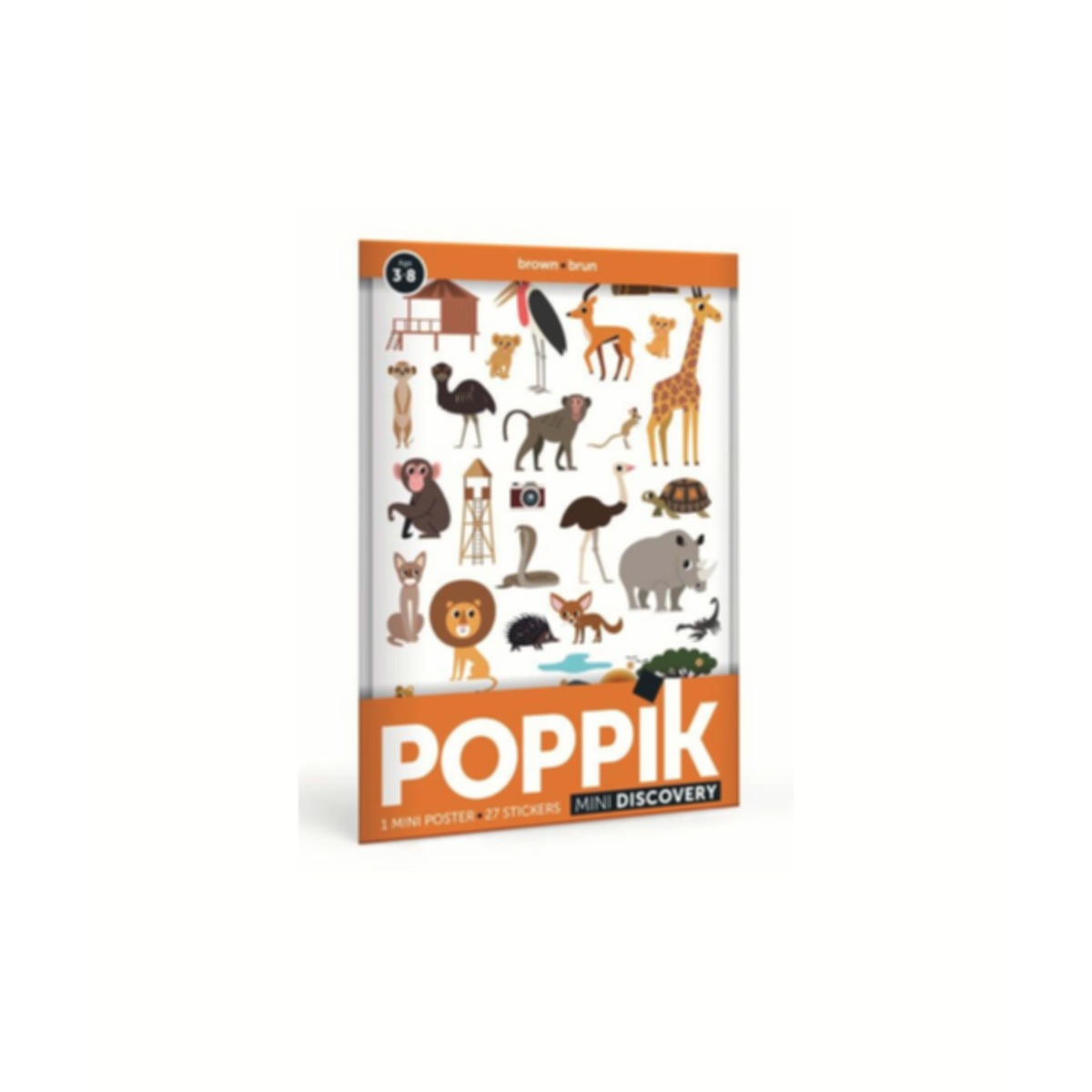 POPPIK - Mini Discovery Poster Savannah — WEVE